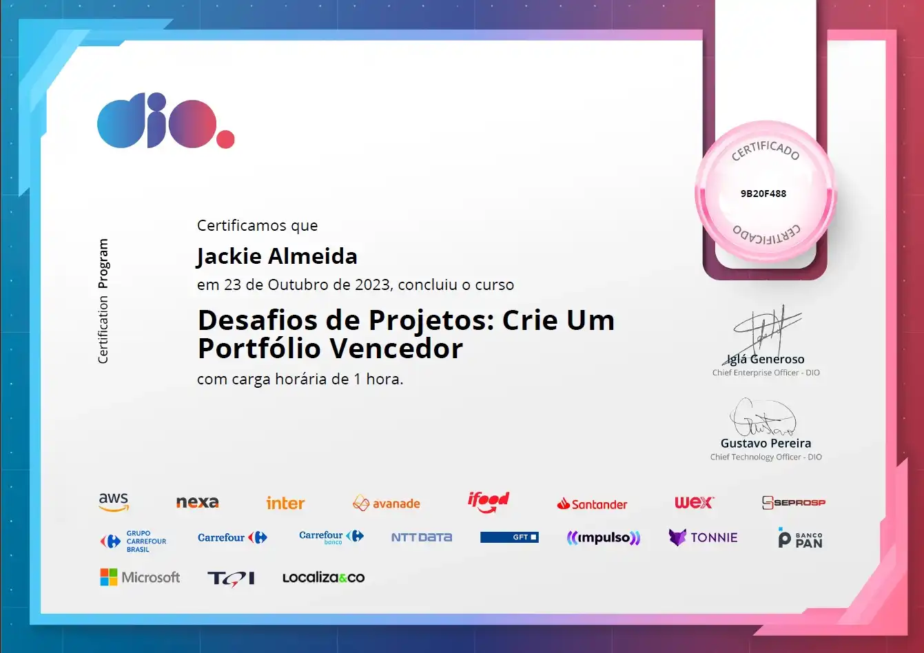 Desafios de Projetos: Crie Um Portfólio Vencedor