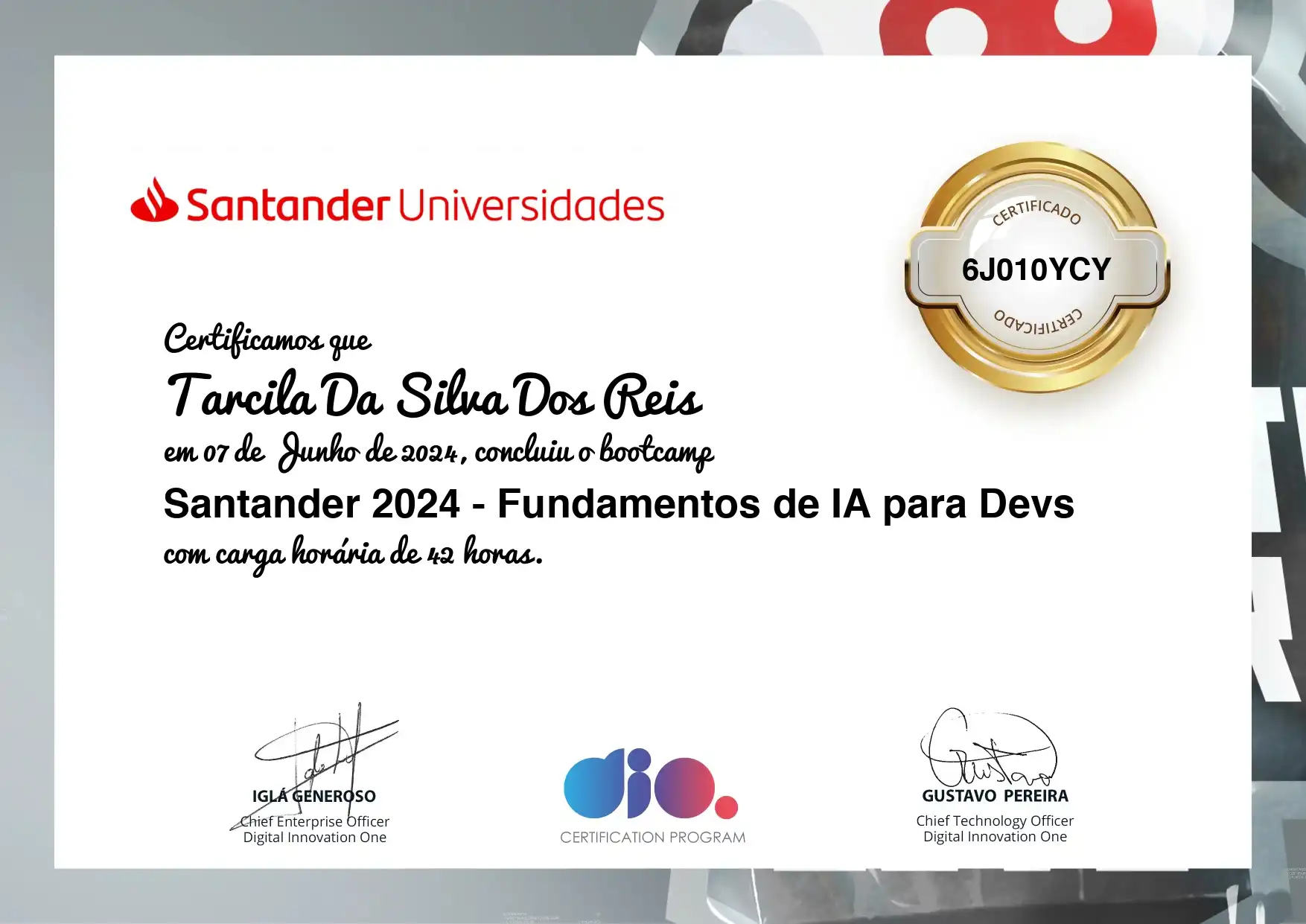 Santander 2024 - Fundamentos de IA para Devs