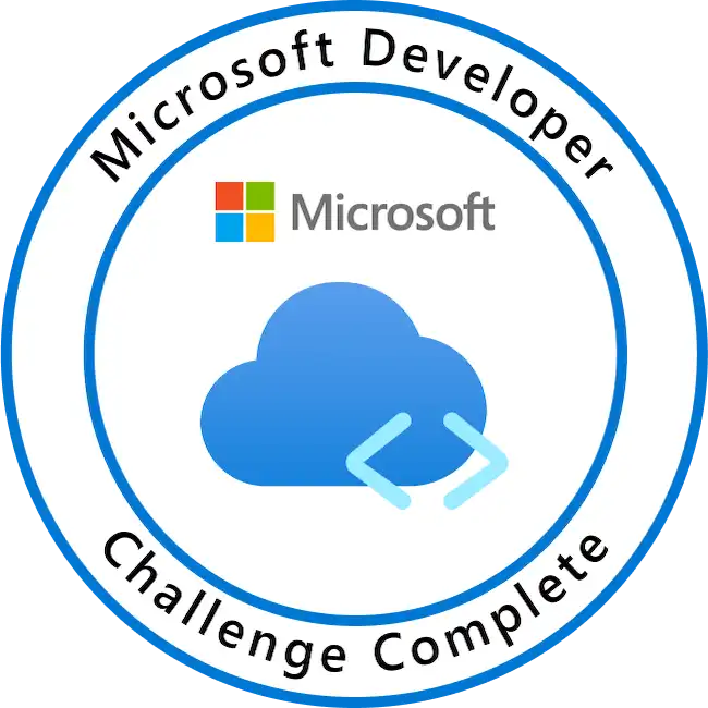 Microsoft Developer Proficiency Badge
