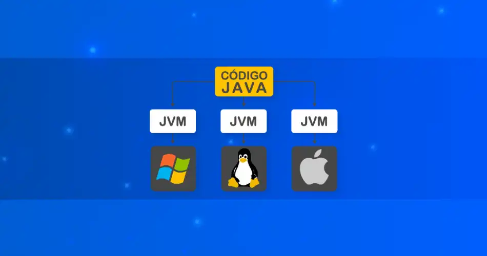 Por que um código escrito em Java pode rodar em qualquer plataforma?