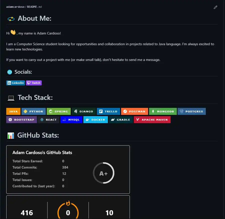 Deixe seu perfil no GitHub mais bonito!