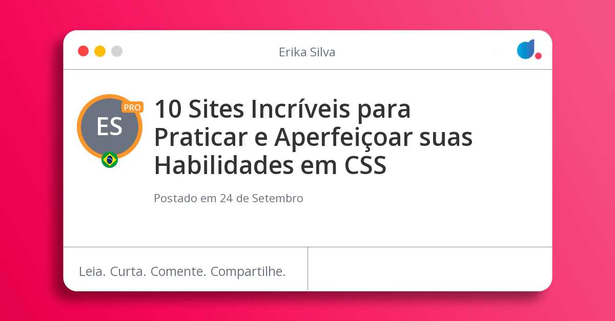 10 Sites Incríveis para Praticar e Aperfeiçoar suas Habilidades em CSS