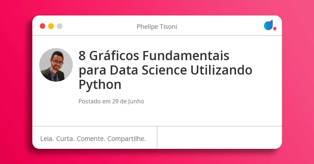 8 Gráficos Fundamentais para Data Science Utilizando Python