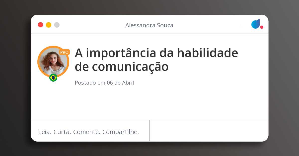 A Importância Da Habilidade De Comunicação