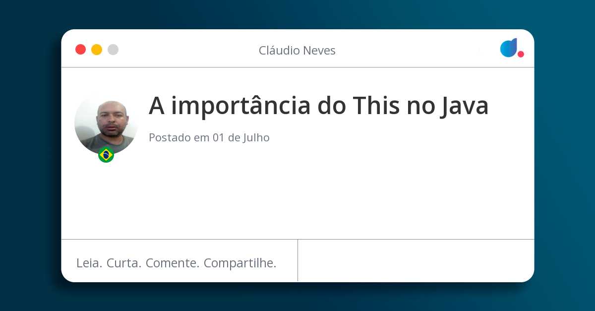 A importância do This no Java