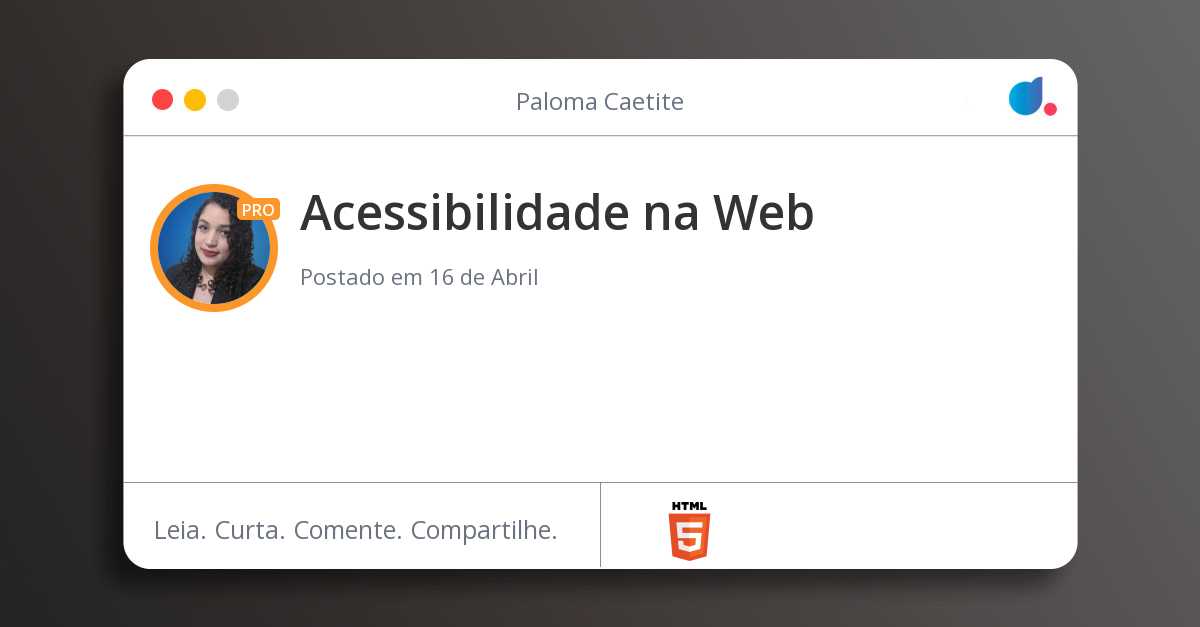 Acessibilidade na Web