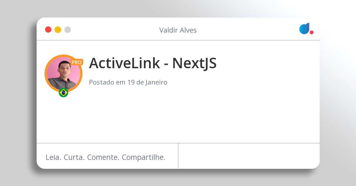 ActiveLink - NextJS