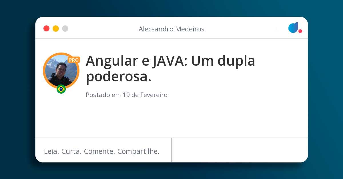 Angular E Java Uma Dupla Poderosa