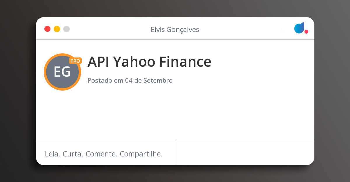 API Yahoo Finance