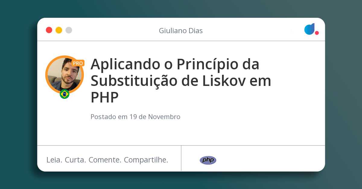 Aplicando o Princípio da Substituição de Liskov em PHP