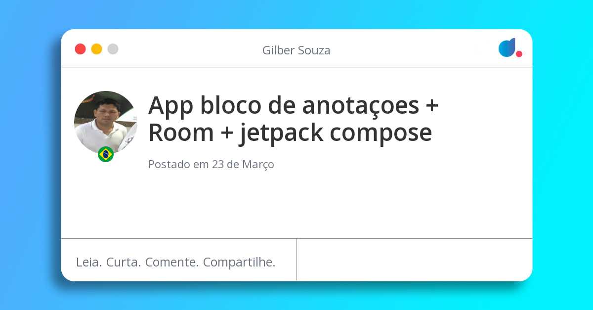 App bloco de anotaçoes + Room + jetpack compose