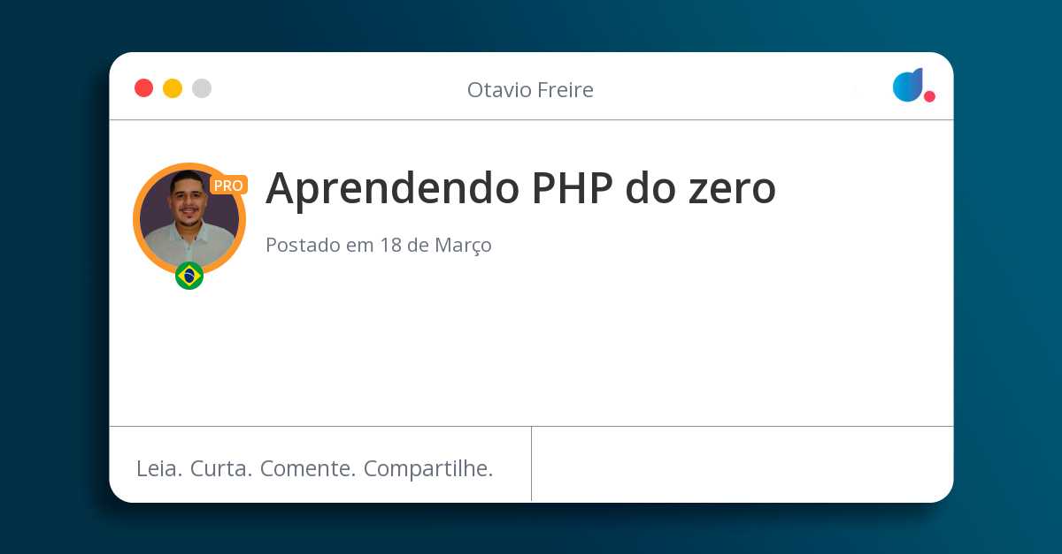 Aprendendo PHP do zero Aprendendo PHP do zero