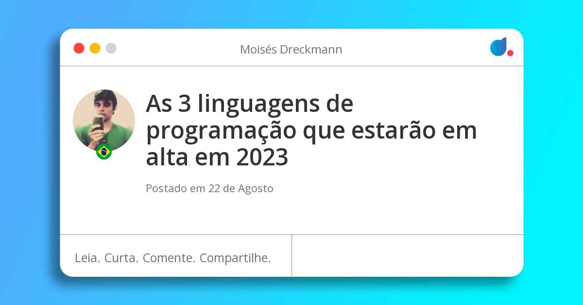 As 3 linguagens de programação que estarão em alta em 2023