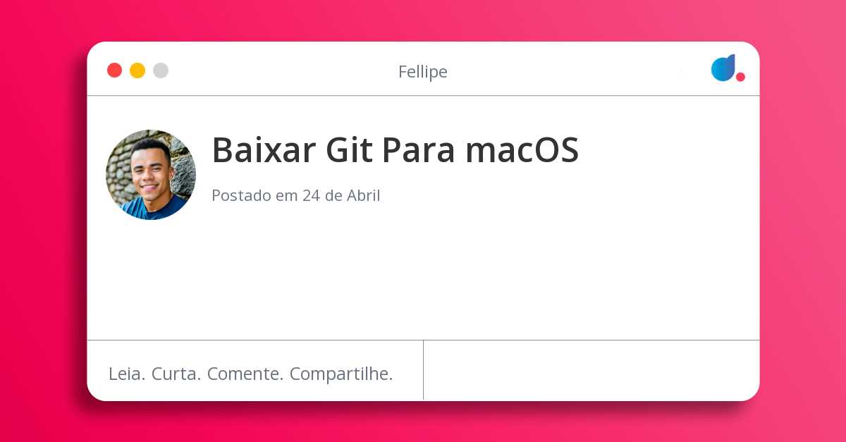 Baixar Git Para macOS