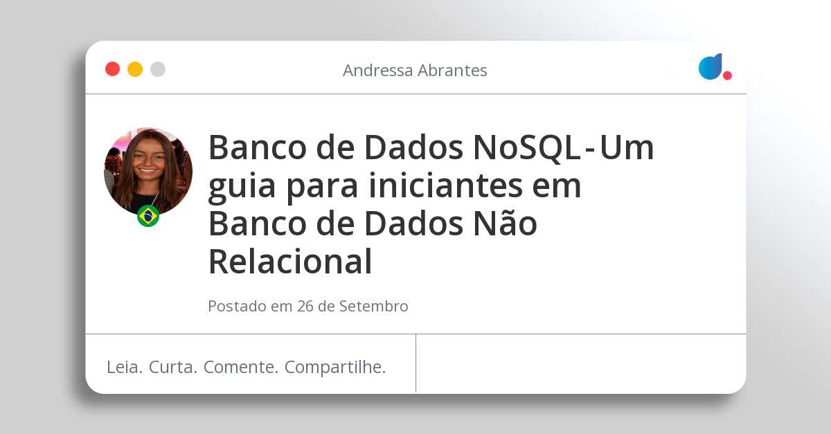 Banco de Dados NoSQL: Um guia para iniciantes em Banco de Dados Não ...