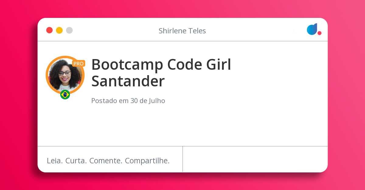 Bootcamp Code Girl Santander