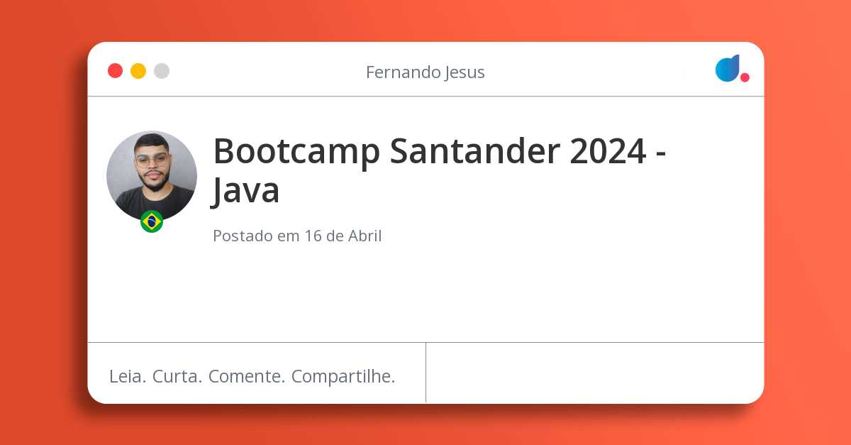 Bootcamp Santander 2024 - Java