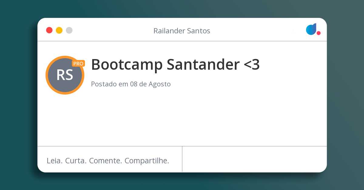Bootcamp Santander