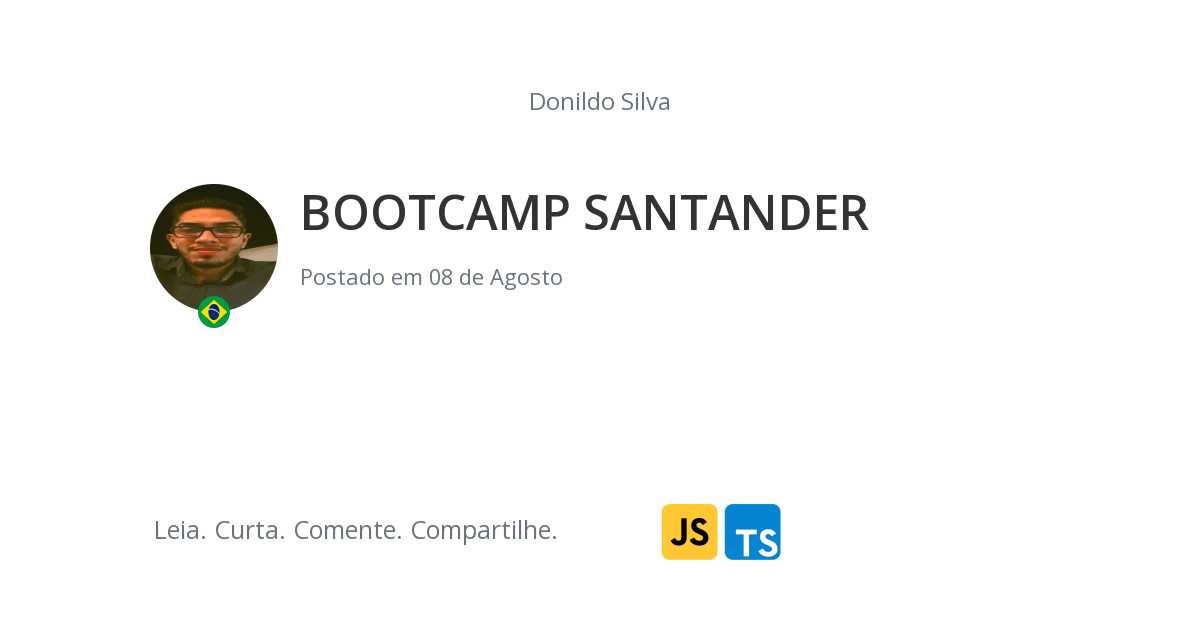 BOOTCAMP SANTANDER