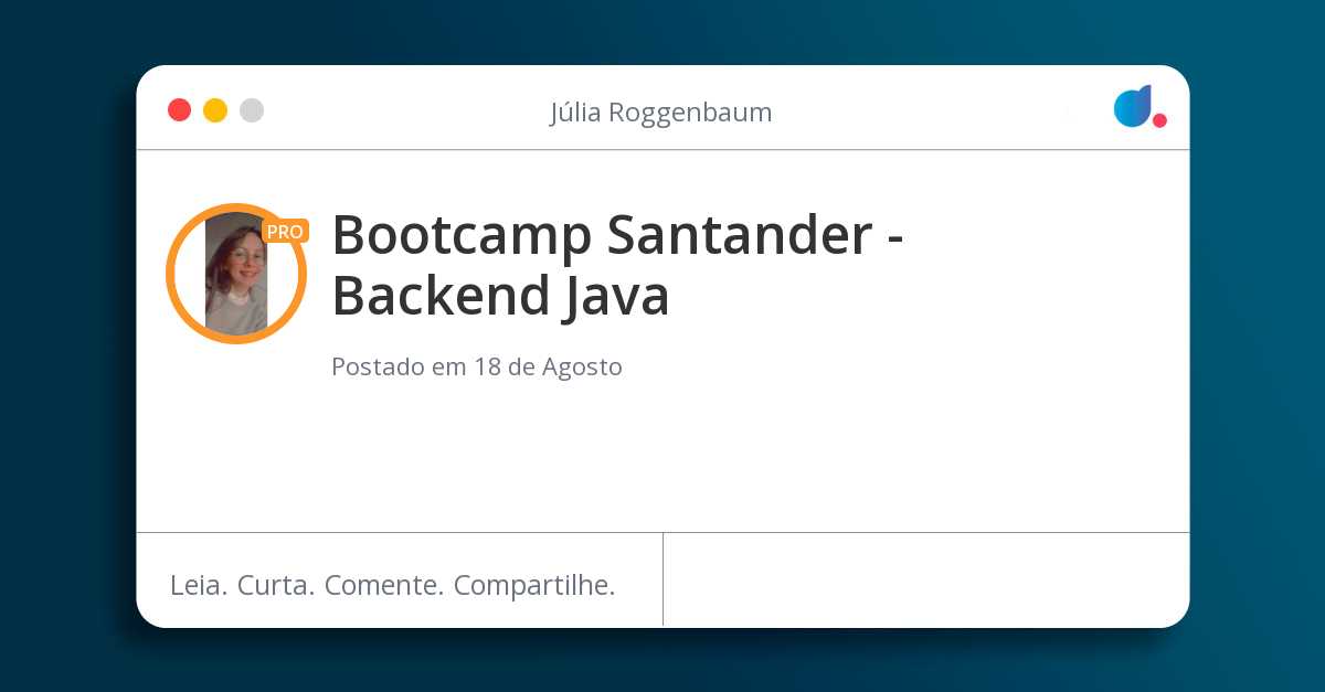 Bootcamp Santander - Backend Java
