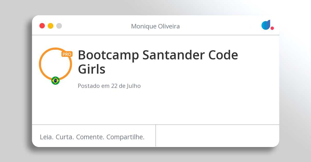 Bootcamp Santander Code Girls
