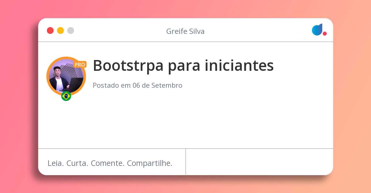 Bootstrap para iniciantes