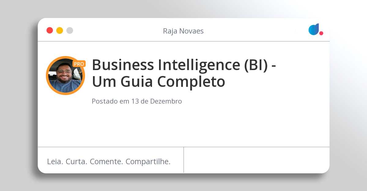 Business Intelligence (BI) - Um Guia Completo