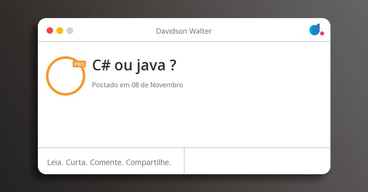 C# ou java