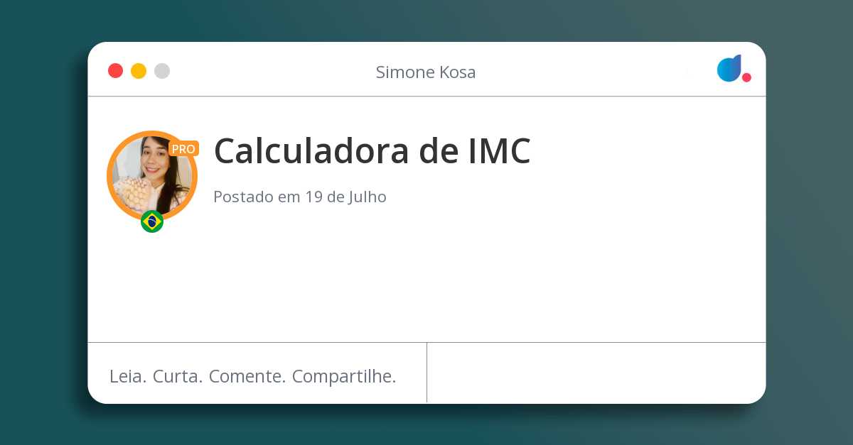 Calculadora de IMC