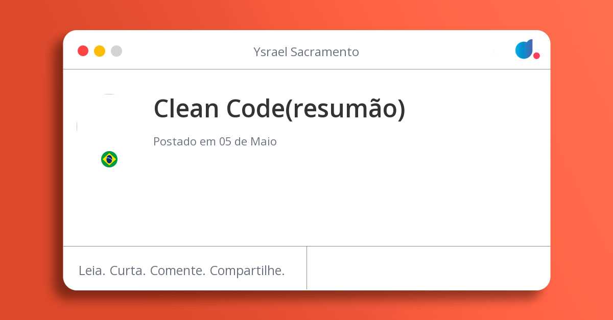 Clean Code(resumão)