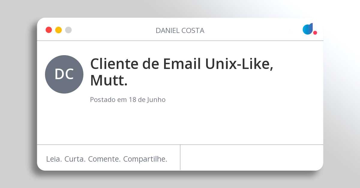 Cliente de Email Unix-Like, Mutt.