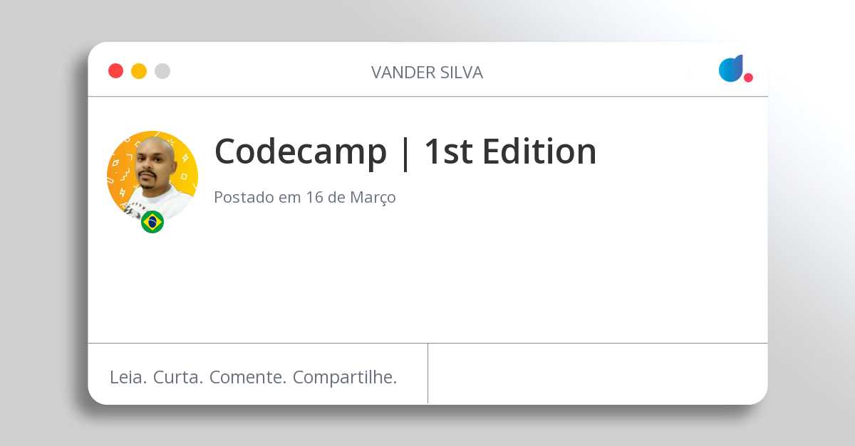 Codecamp | 1st Edition