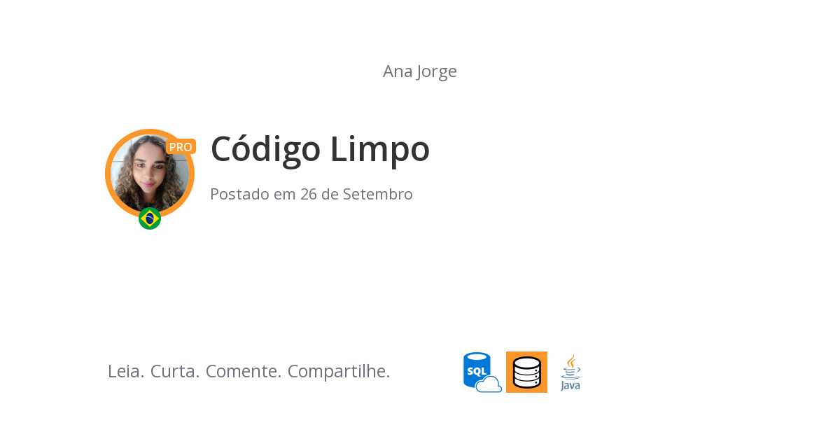 A importância das práticas de código limpo