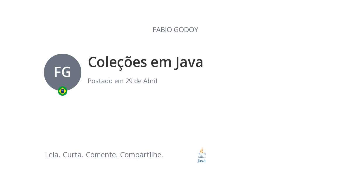 Coleções em Java