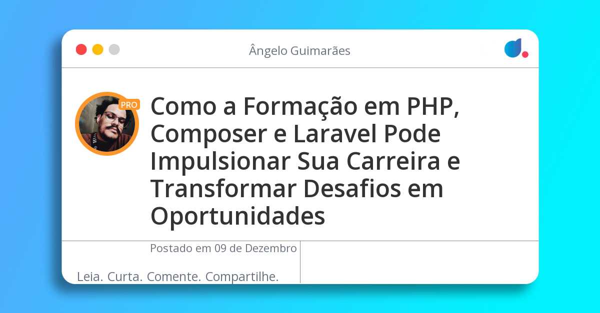 Como a Formação em PHP, Composer e Laravel Pode Impulsionar Sua ...