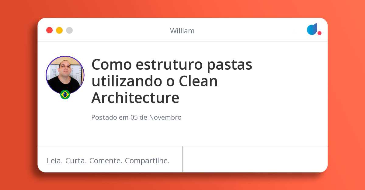 Como estruturo pastas utilizando o Clean Architecture Como estruturo pastas utilizando o Clean Architecture