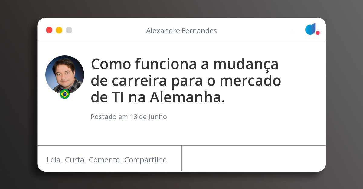 Como funciona a mudança de carreira para o mercado de TI na Alemanha.