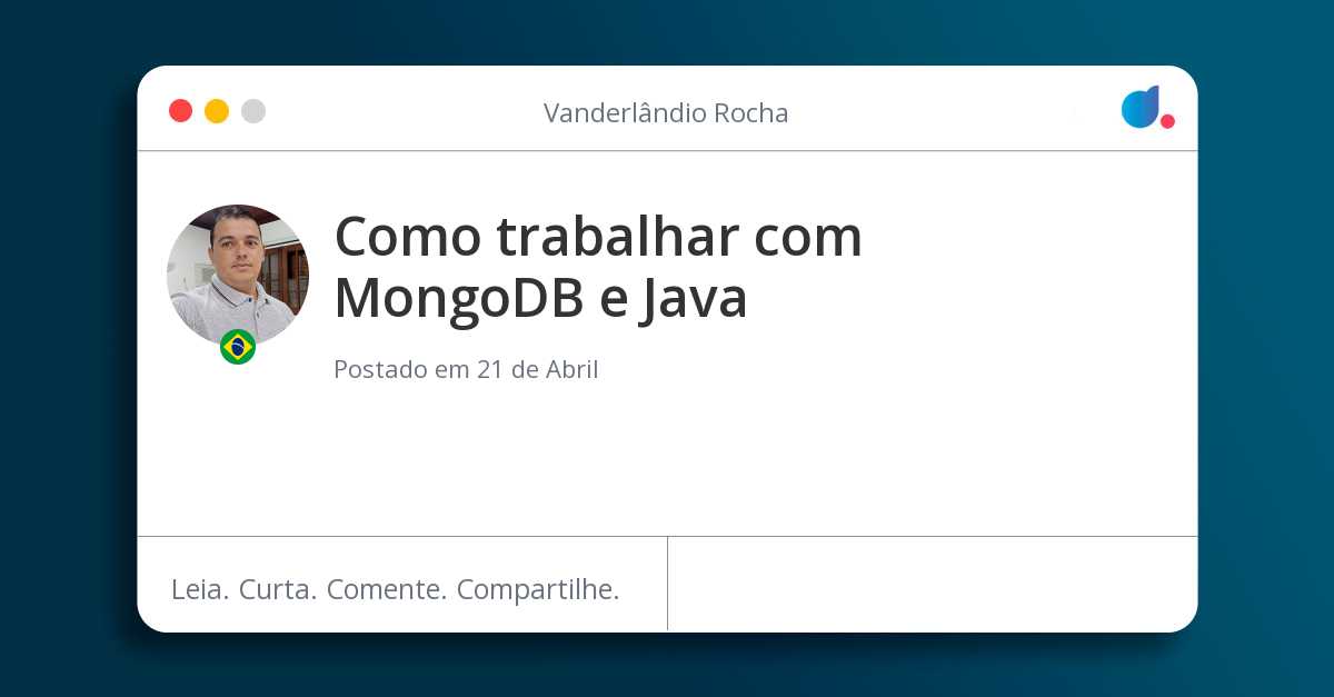 Como trabalhar com MongoDB e Java