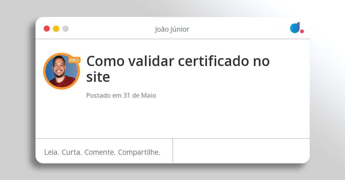 Como validar certificado no site