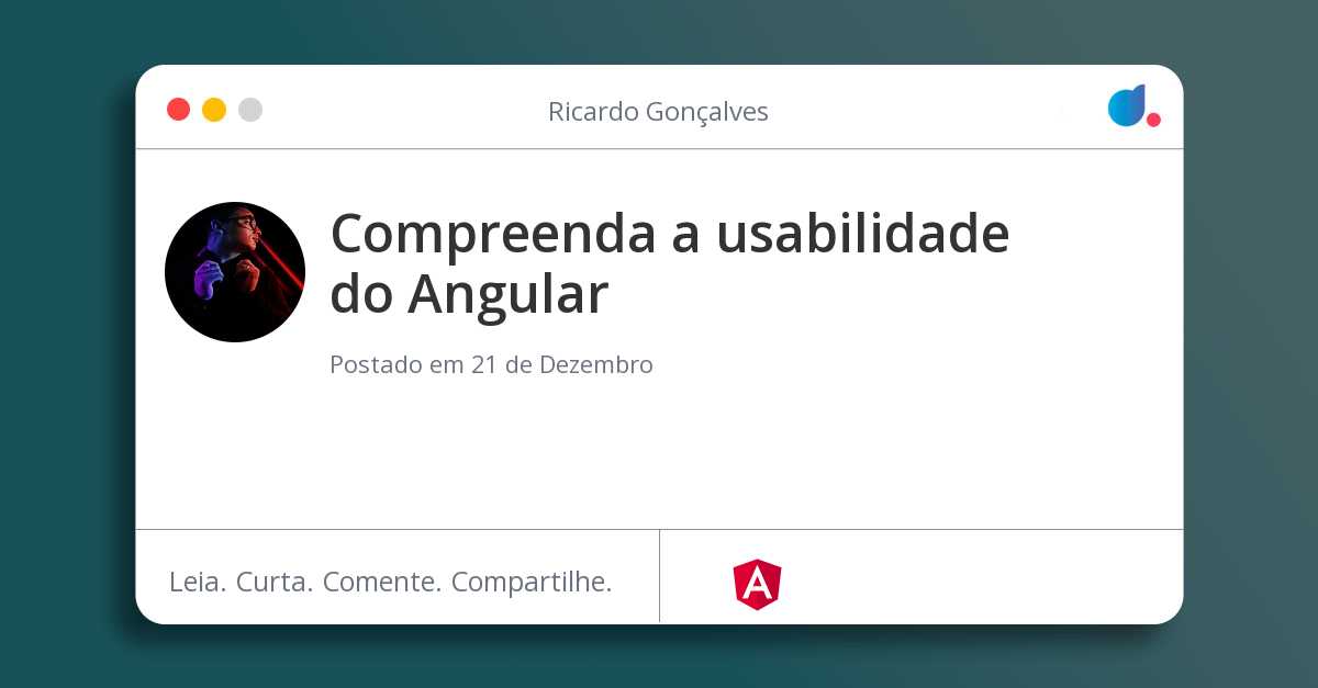 Compreenda a usabilidade do Angular
