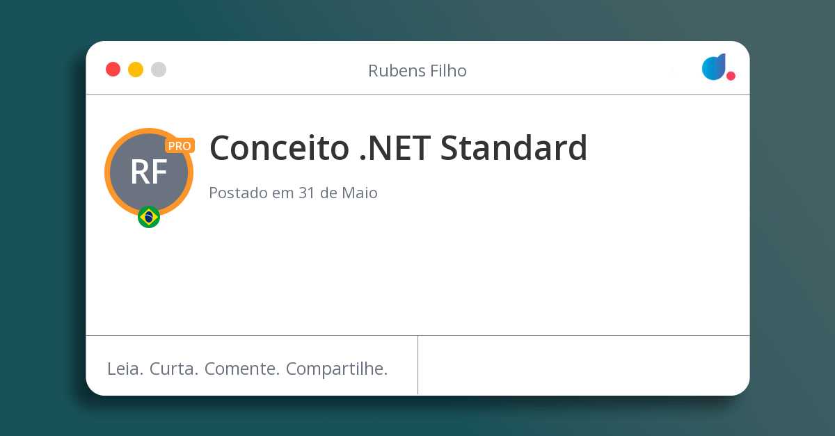 Conceito .NET Standard