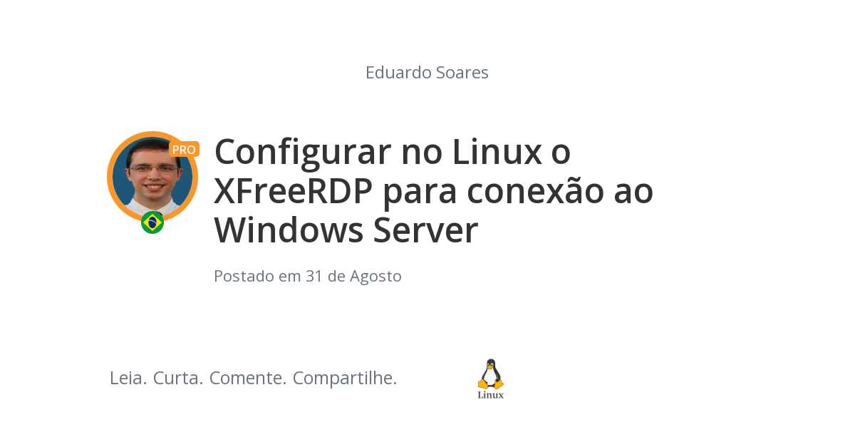 XFreeRDP em Thin clients Linux para conexão remota ao Windows Server
