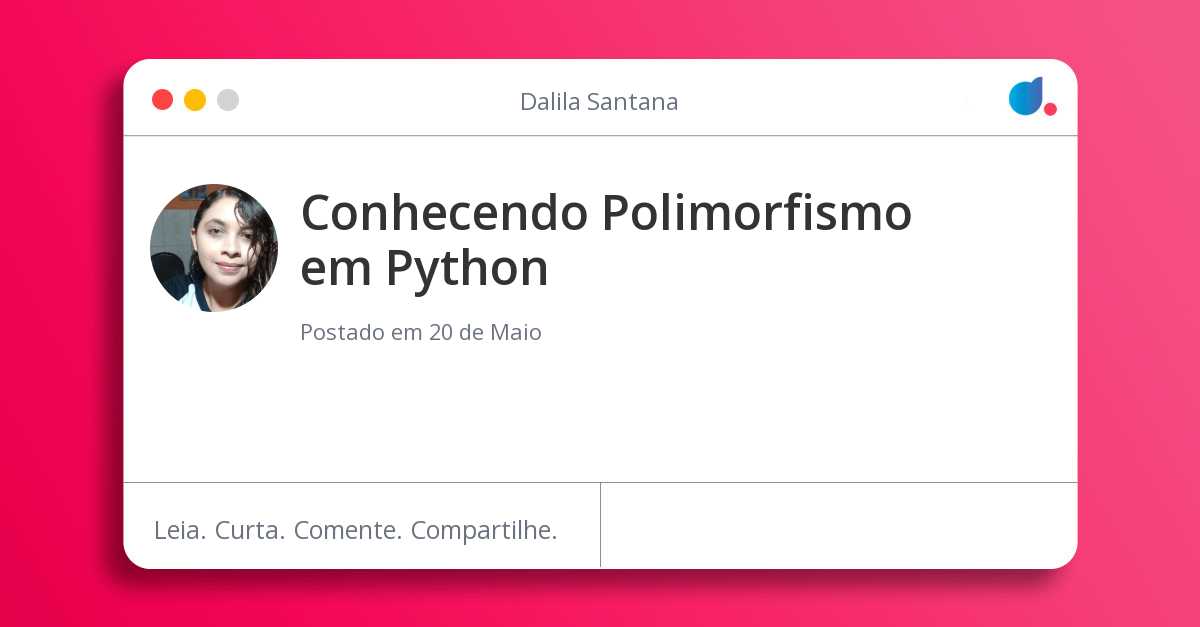 Conhecendo Polimorfismo em Python