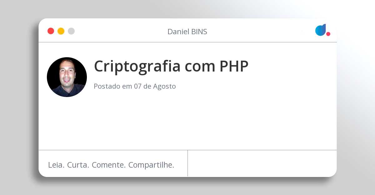 Criptografia com PHP