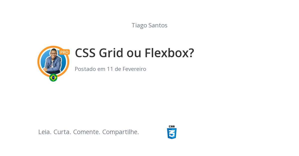 CSS Grid ou Flexbox?