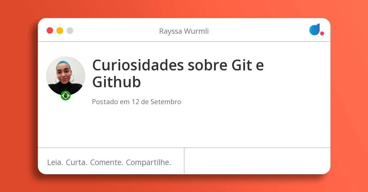 Curiosidades sobre Git e Github