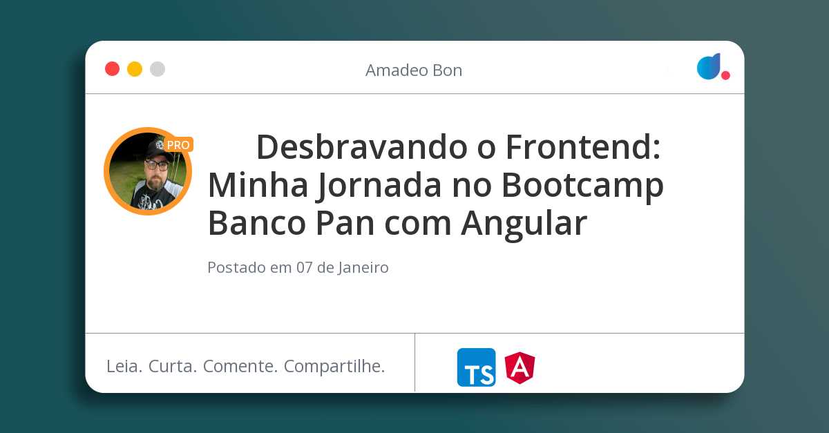 🌟🎉 Desbravando o Frontend: Minha Jornada no Bootcamp Banco Pan com ... 🌟🎉 Desbravando o Frontend: Minha Jornada no Bootcamp Banco Pan com ...