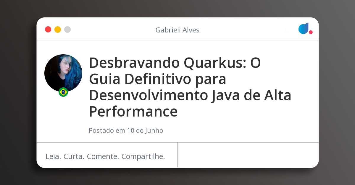 Desbravando Quarkus: O Guia Definitivo para Desenvolvimento Java de ...