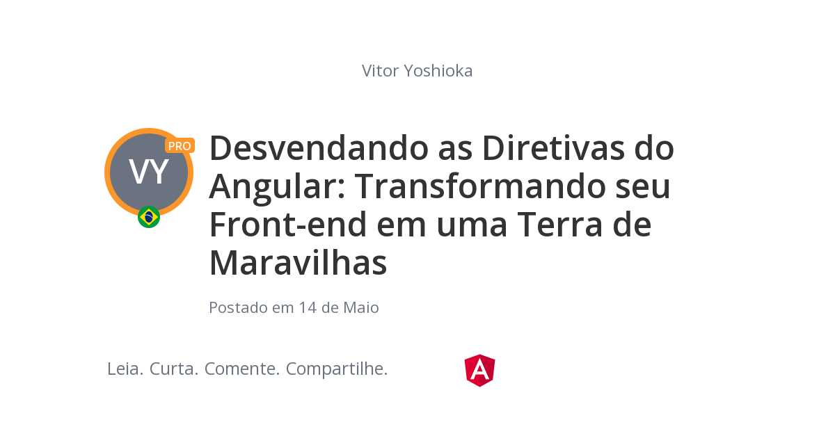 Desvendando as Diretivas do Angular: Transformando seu Front-end em uma Terra de Maravilhas