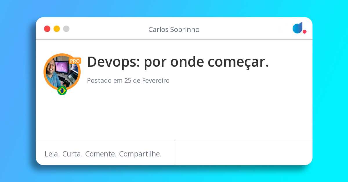 Devops: por onde começar.